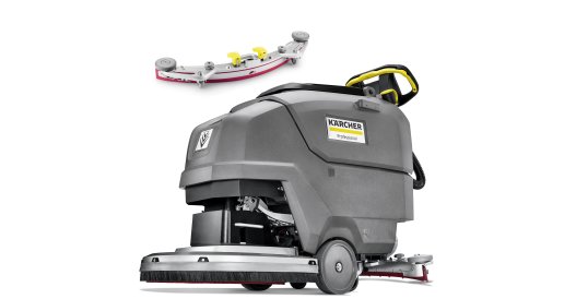 BD 50/55 W Classic BP Karcher (850mm, 2550(m²/h) Szorowarka Kompaktowa ...